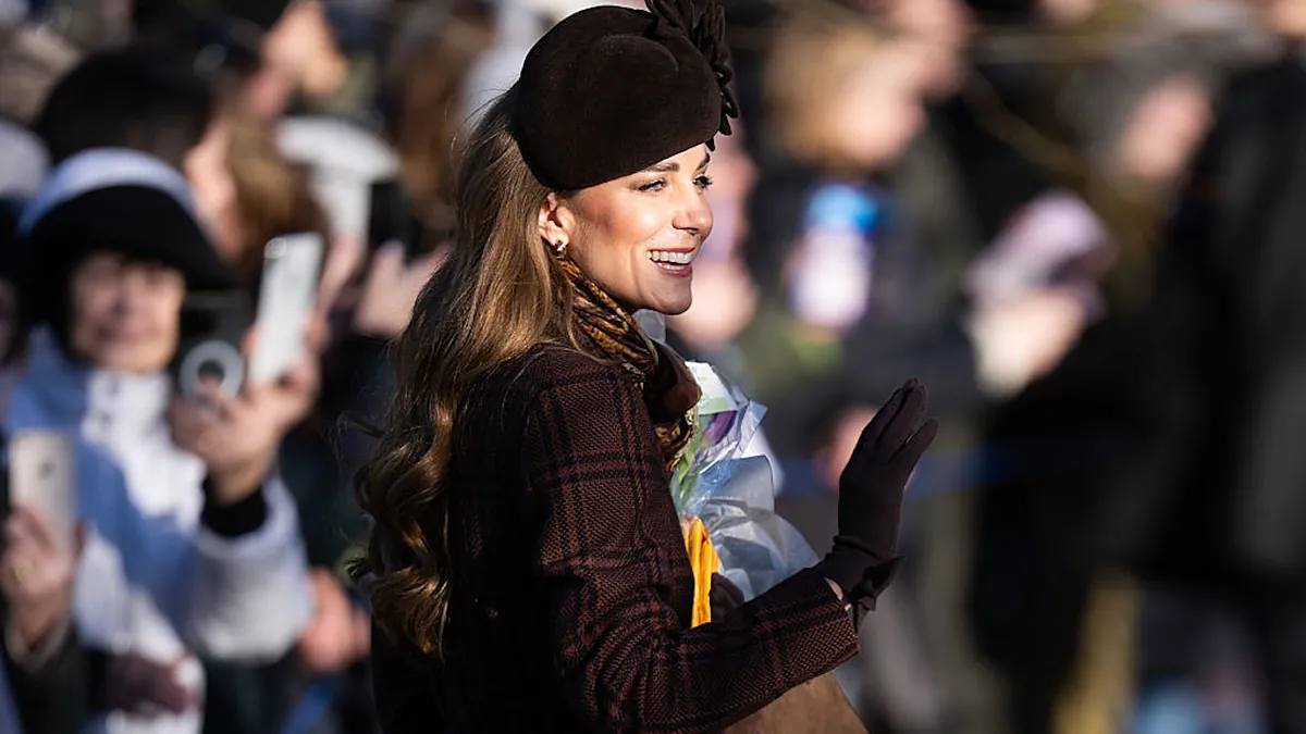 Kate Middleton cierra con broche de oro el año, con un look que ...