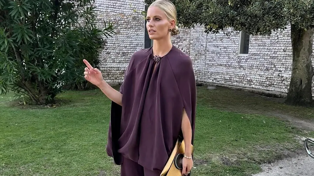 Esta es la invitada más elegante del fin de semana que ha elegido un ...